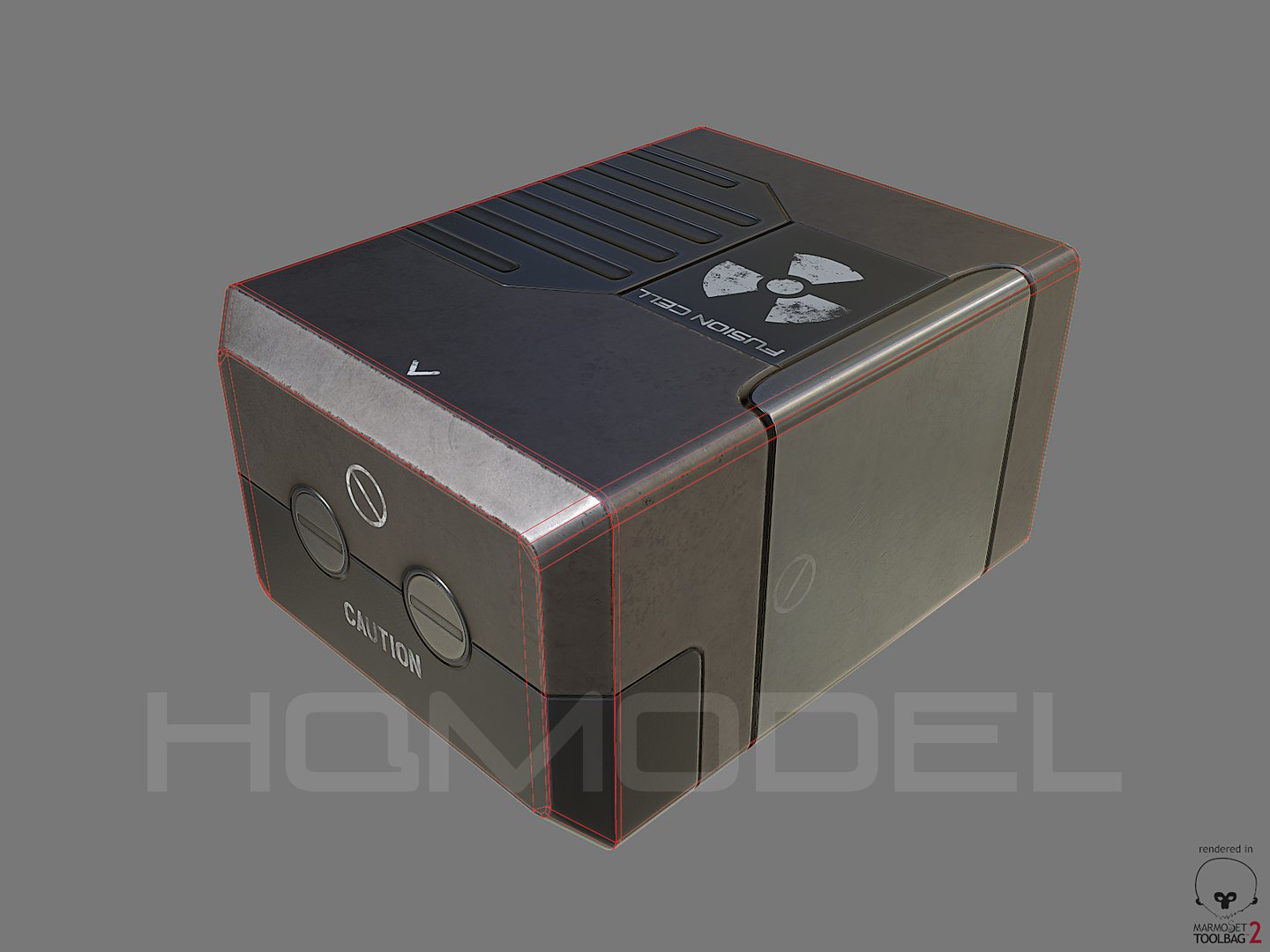 3d Model Energy Fusion Cell Pbr