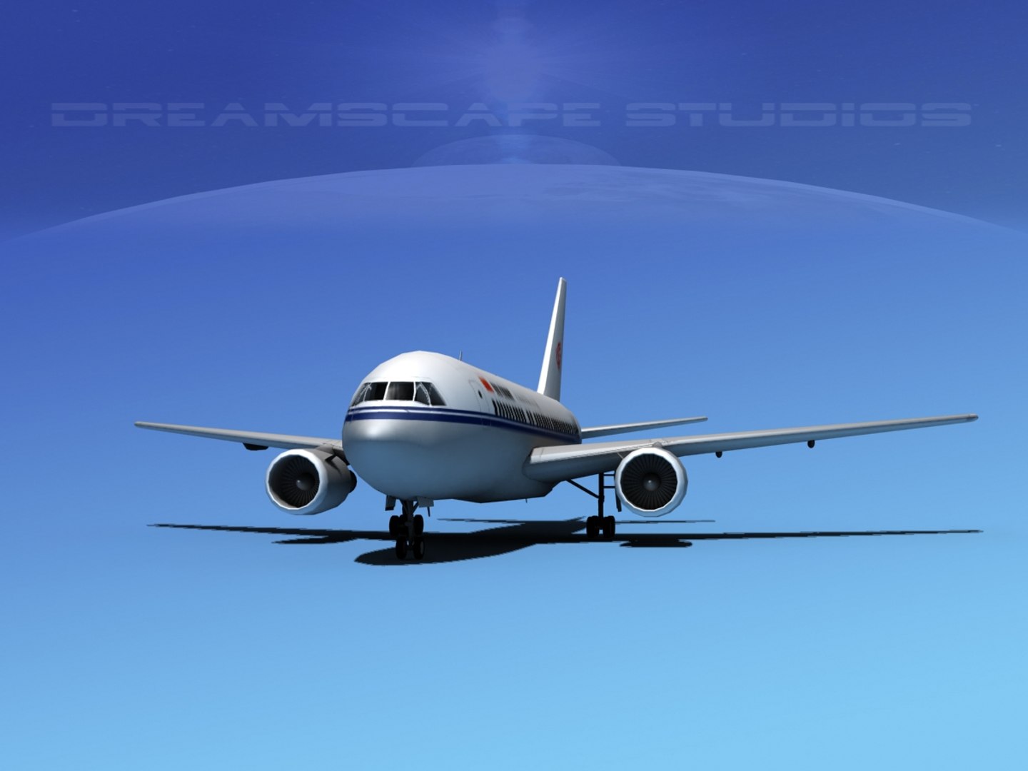 3d boeing 767 767-100