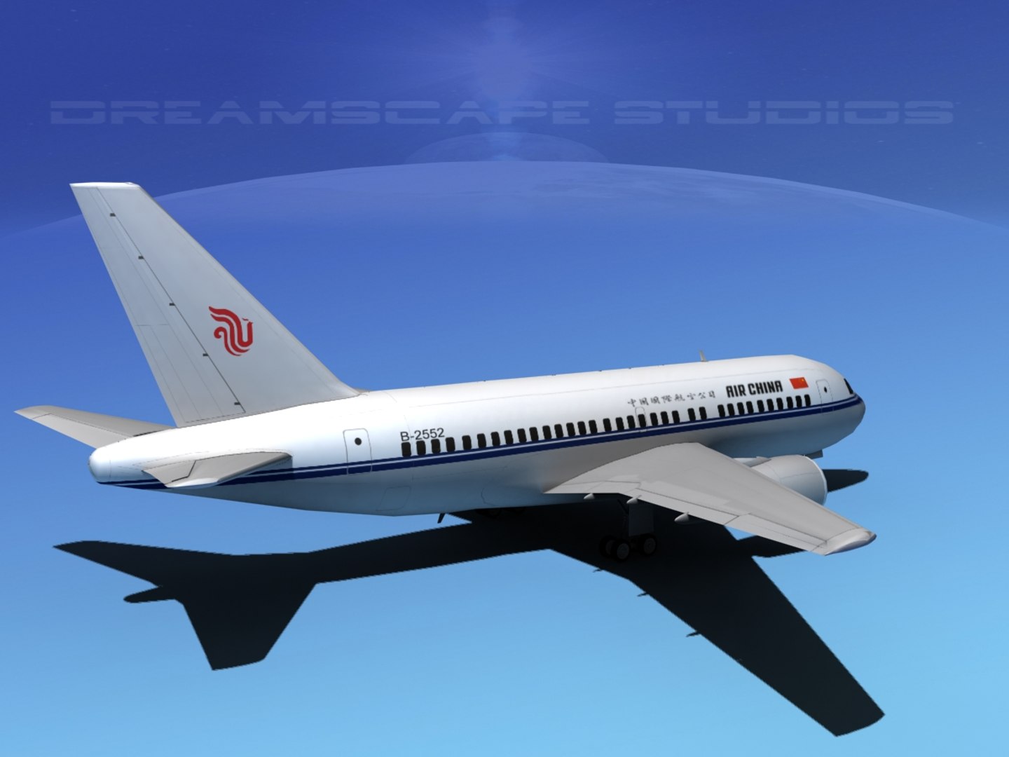 3d boeing 767 767-100