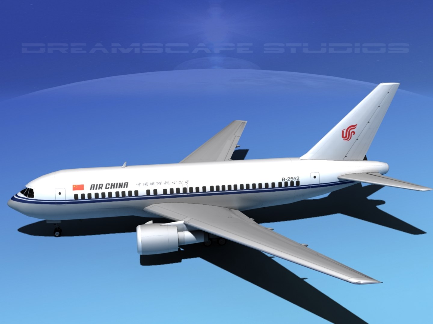 3d boeing 767 767-100