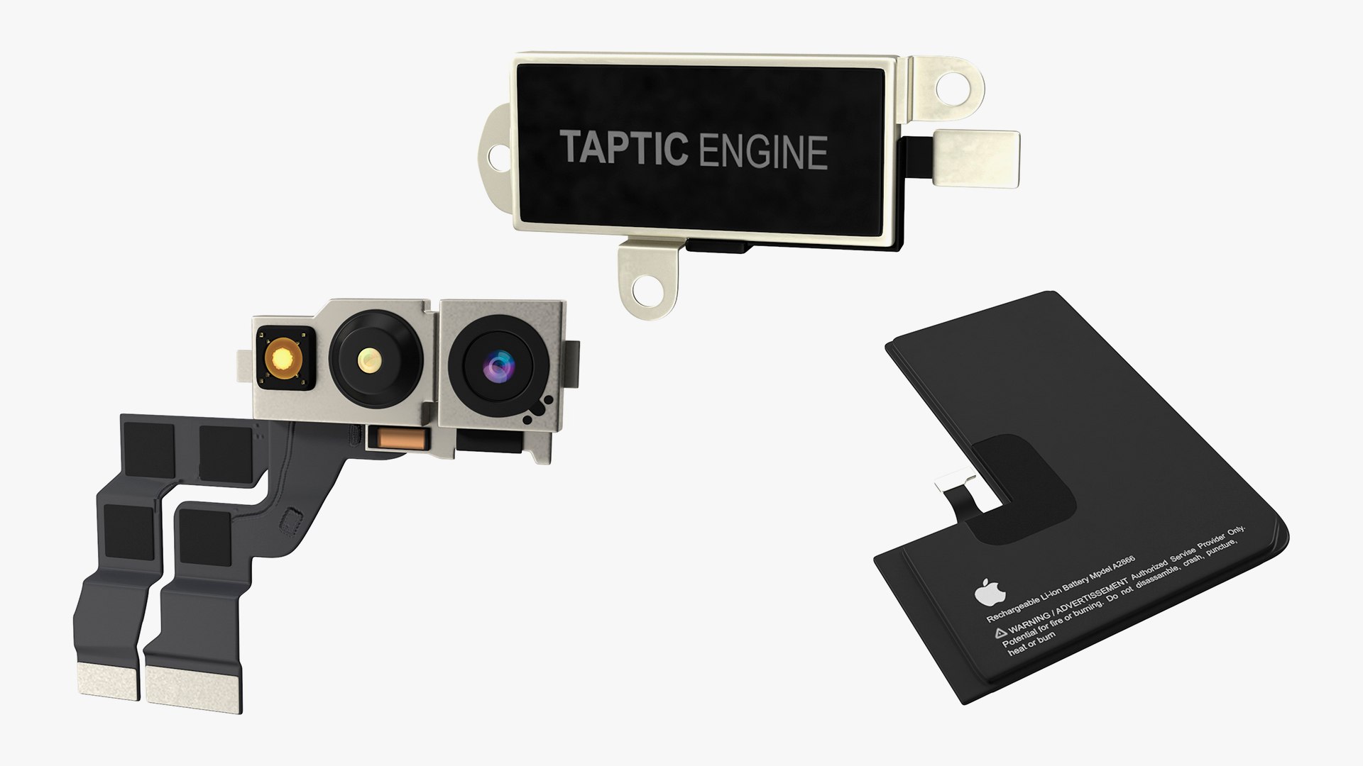 3D IPhone 14 Pro Components Collection - TurboSquid 2215733