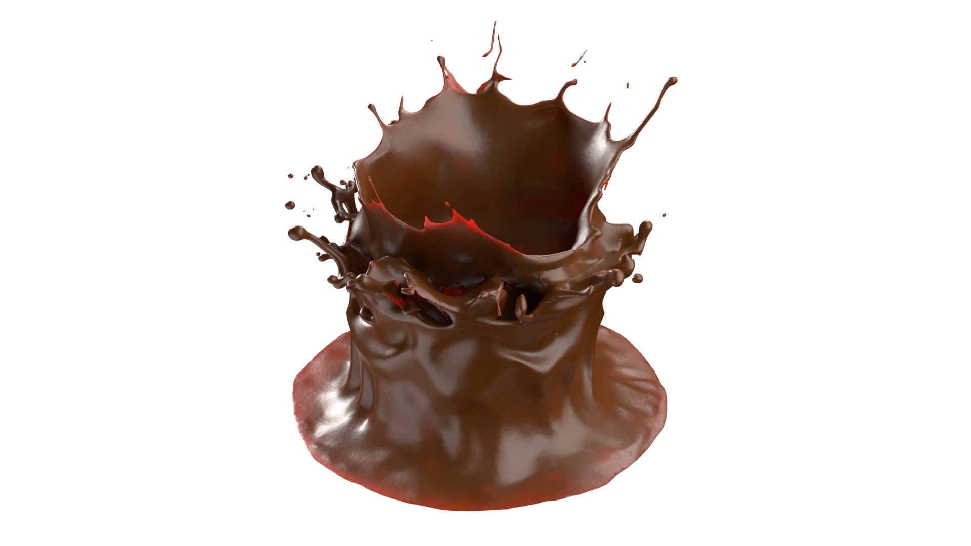 Free Chocolate Splash V28 Model - TurboSquid 2370714