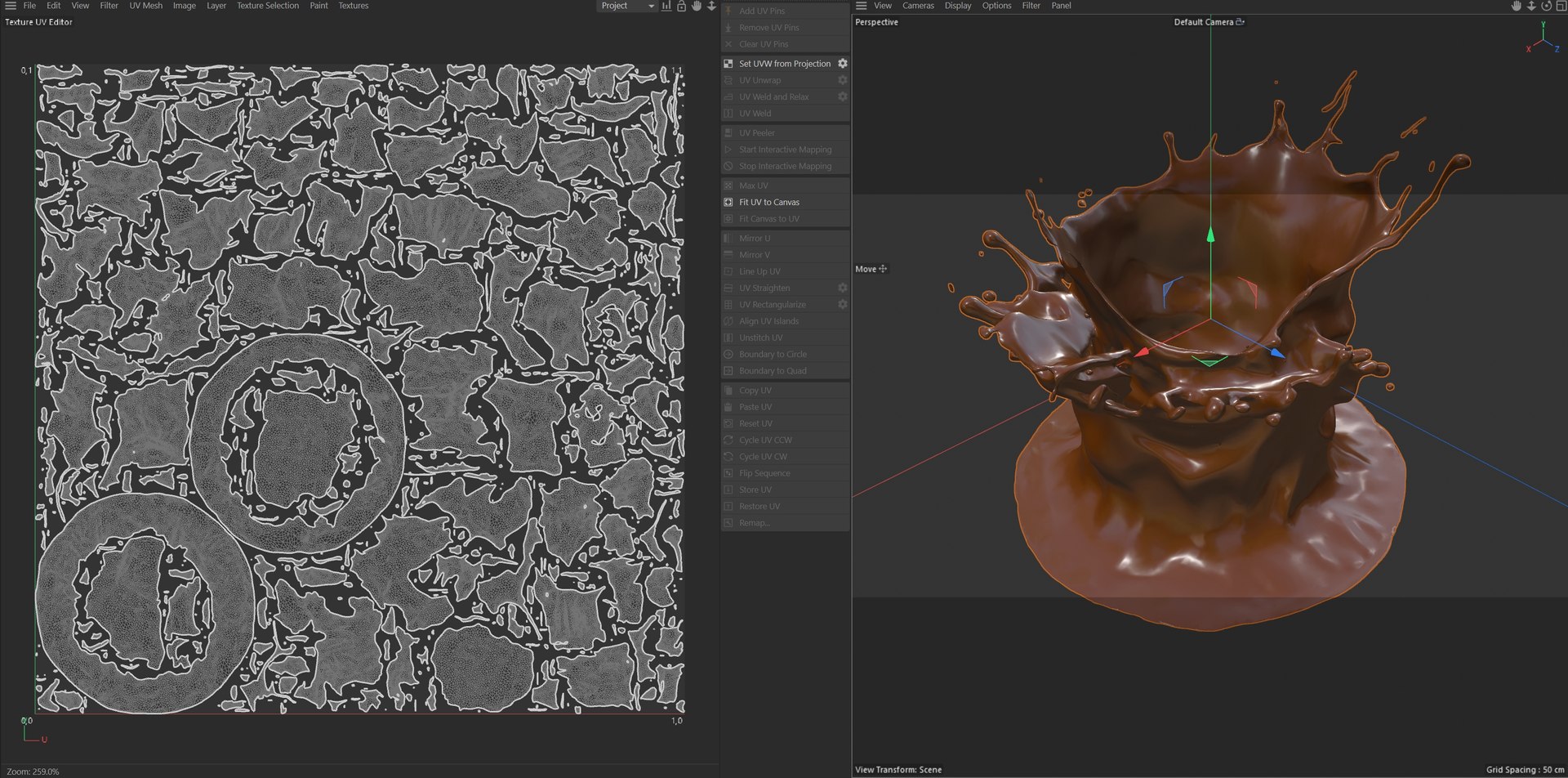 Free Chocolate Splash V28 Model - TurboSquid 2370714