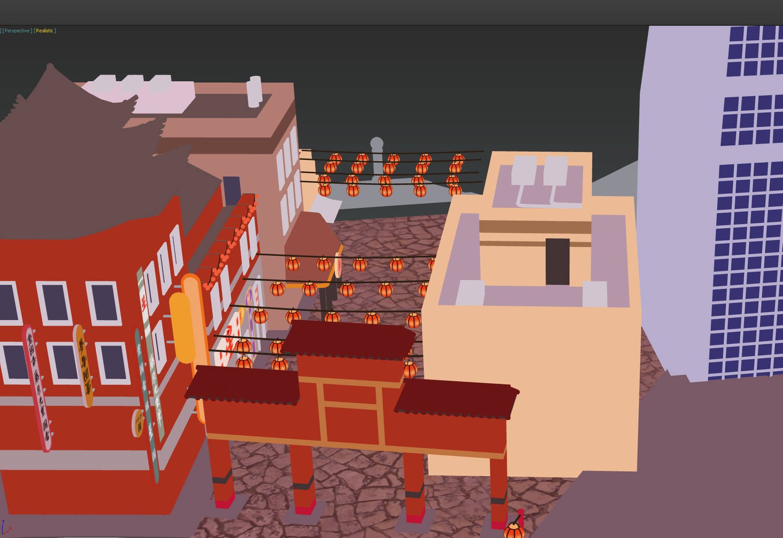 Building Cartoon 3D Model - TurboSquid 1203302