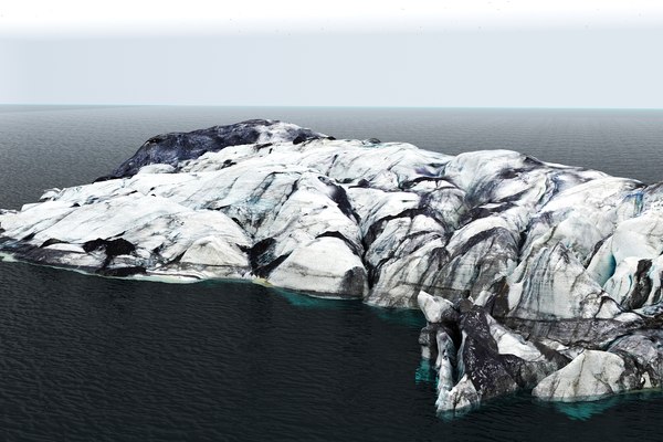 3D real iceberg scan - TurboSquid 1645543