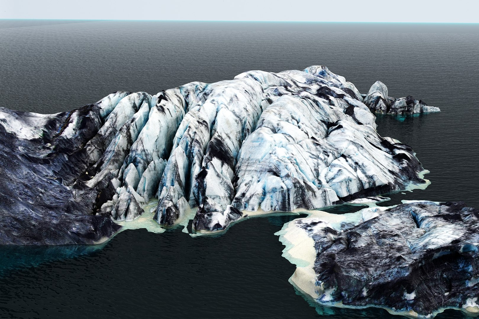 3D Real Iceberg Scan - TurboSquid 1645543