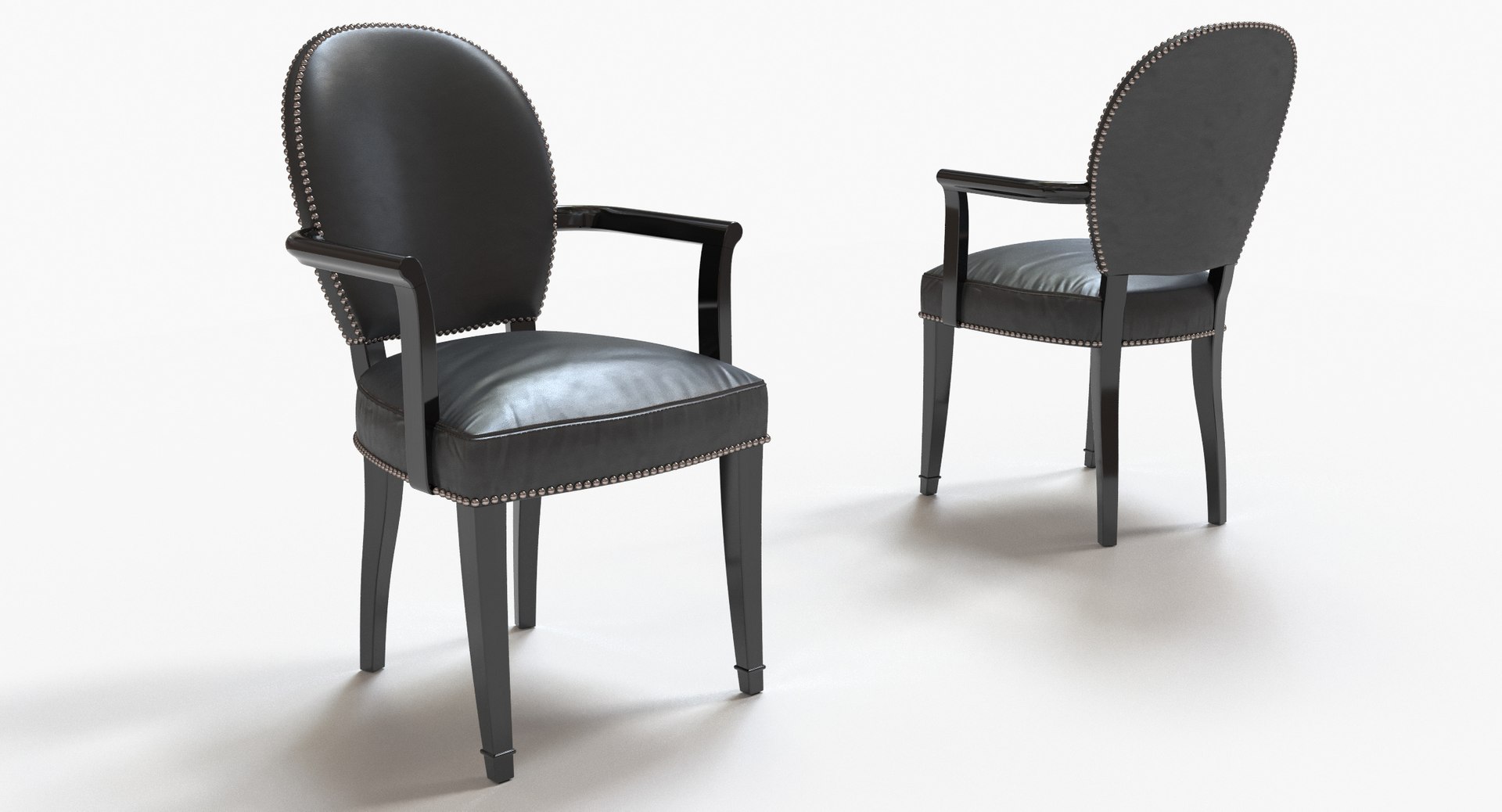3d Model Duke Arm Chair