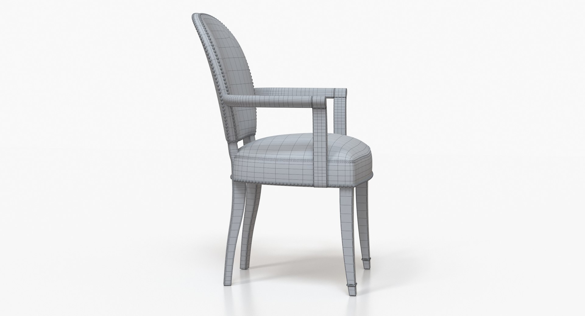 3d Model Duke Arm Chair