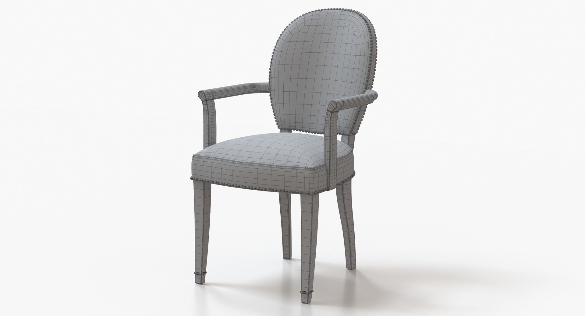3d Model Duke Arm Chair