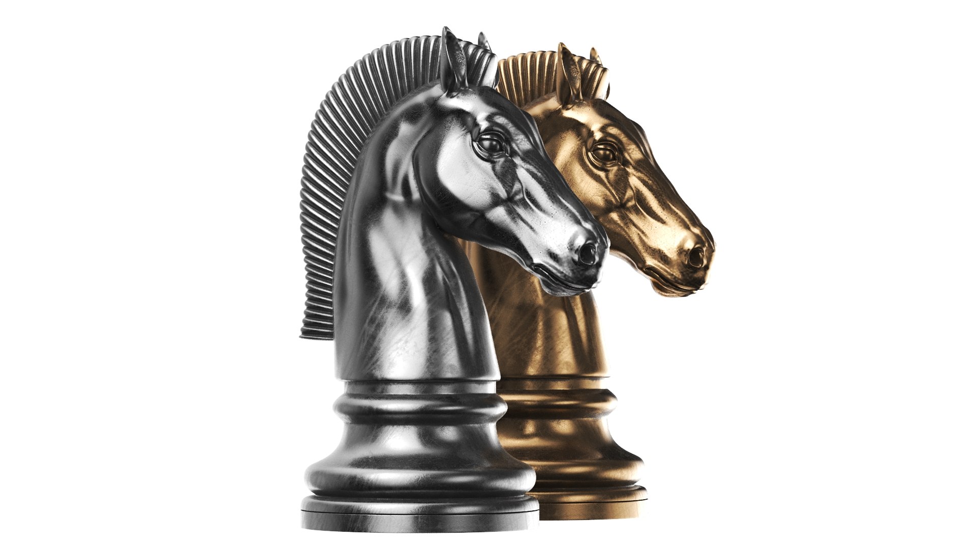 3D Detailed Chess Horse Knight - TurboSquid 2268303