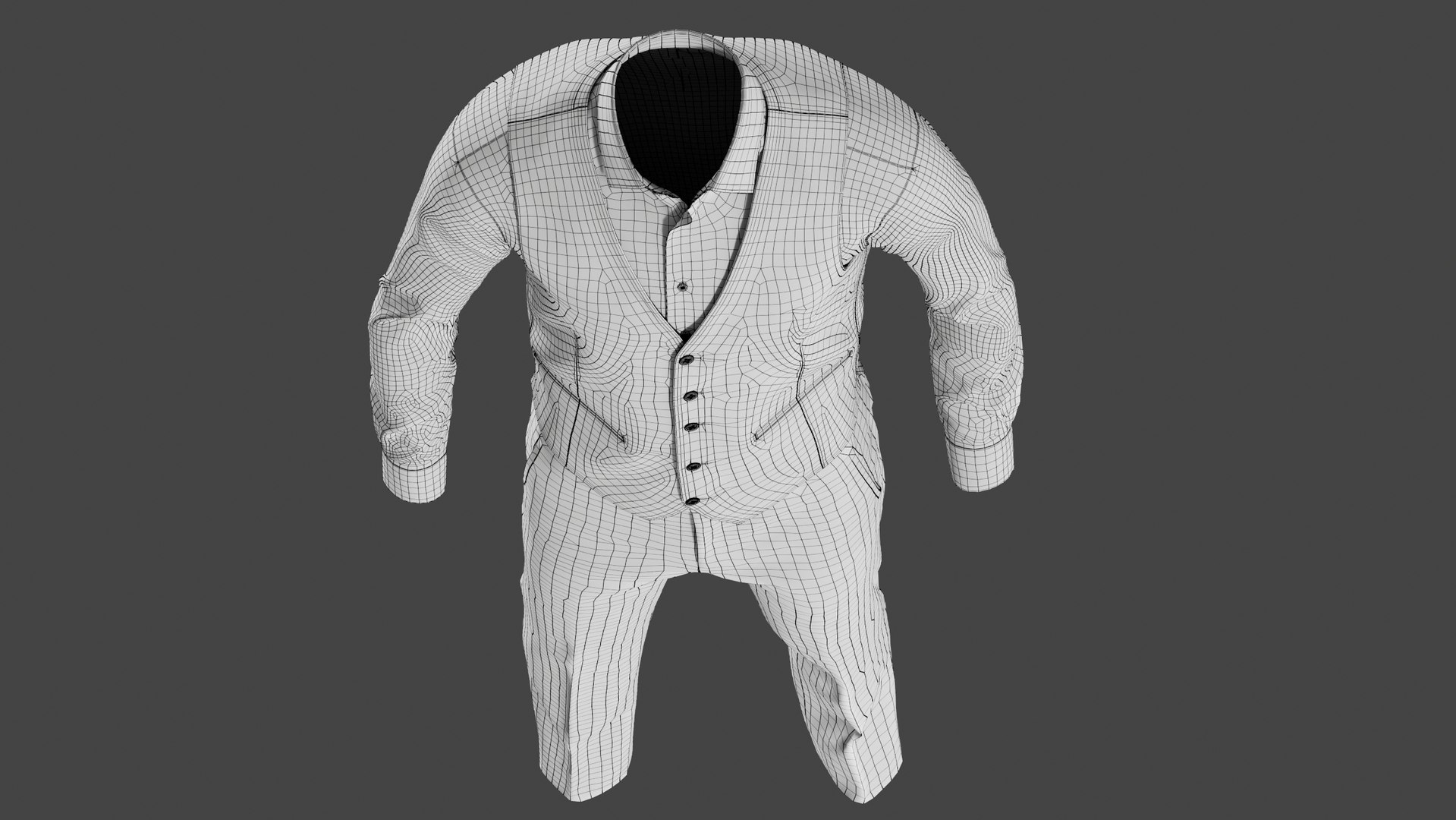 3D mesh men s pants - TurboSquid 1674285