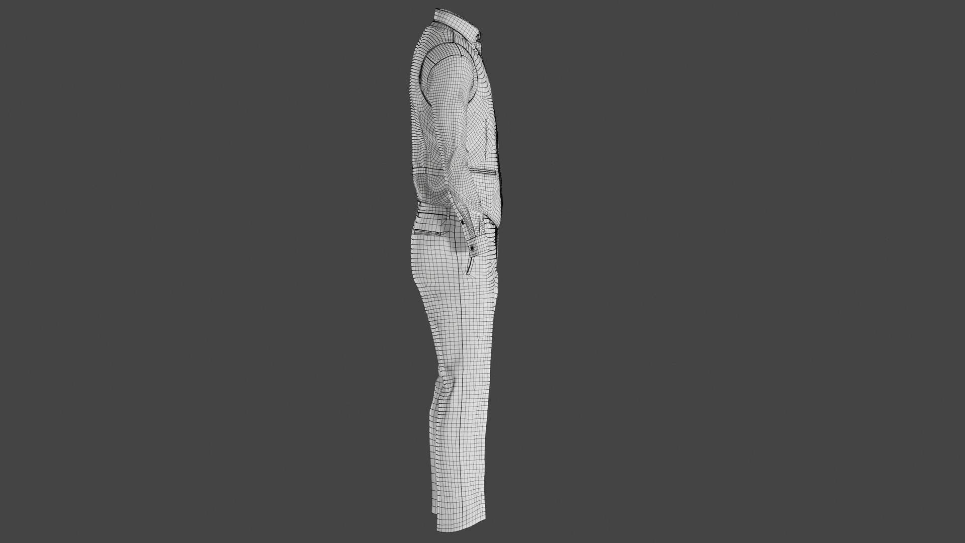3D mesh men s pants - TurboSquid 1674285