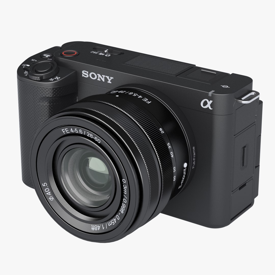 Sony ZV-E1 Mirrorless Camera 3D model - TurboSquid 2082265