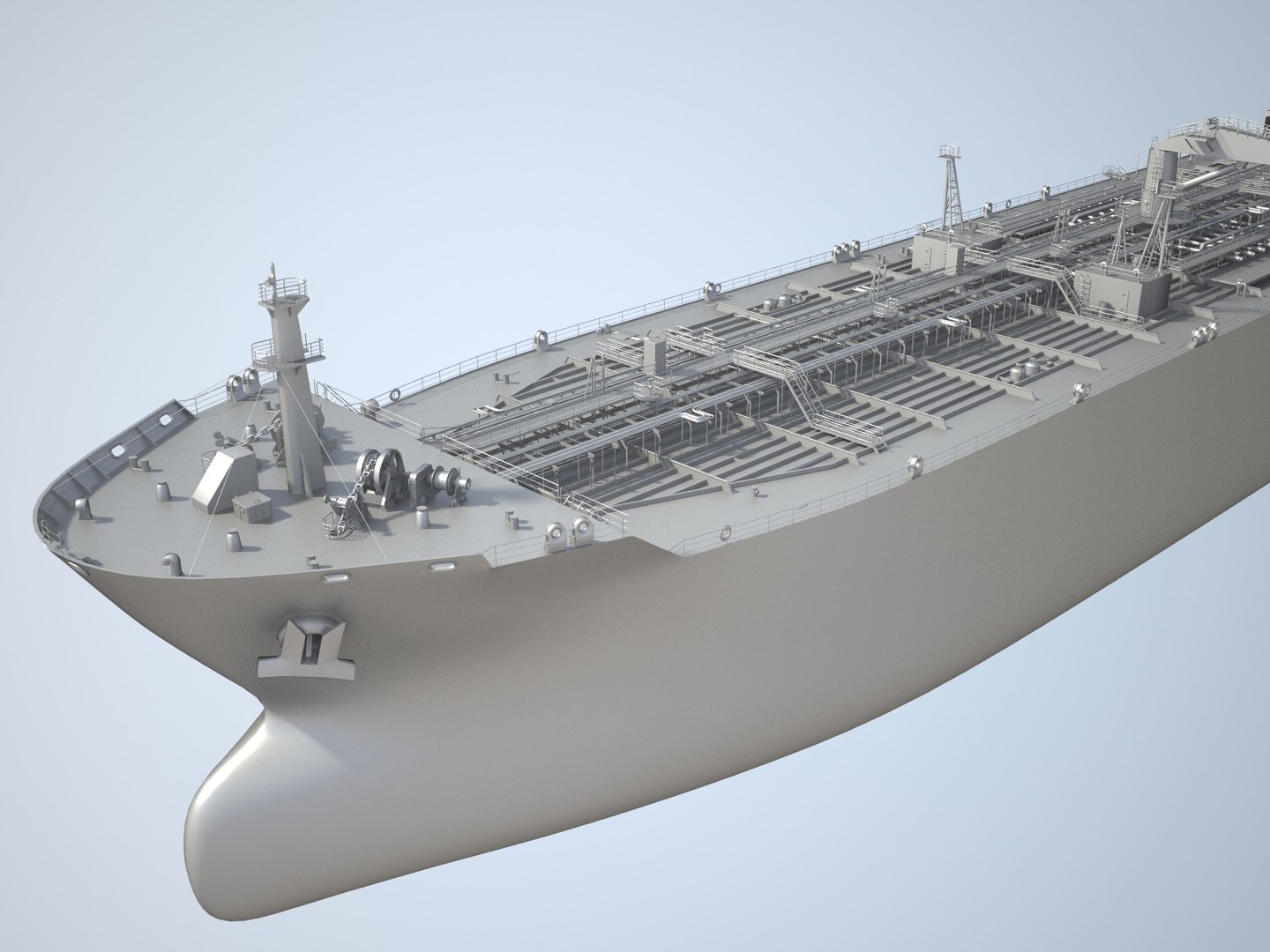 3d Ship Tanker L Model