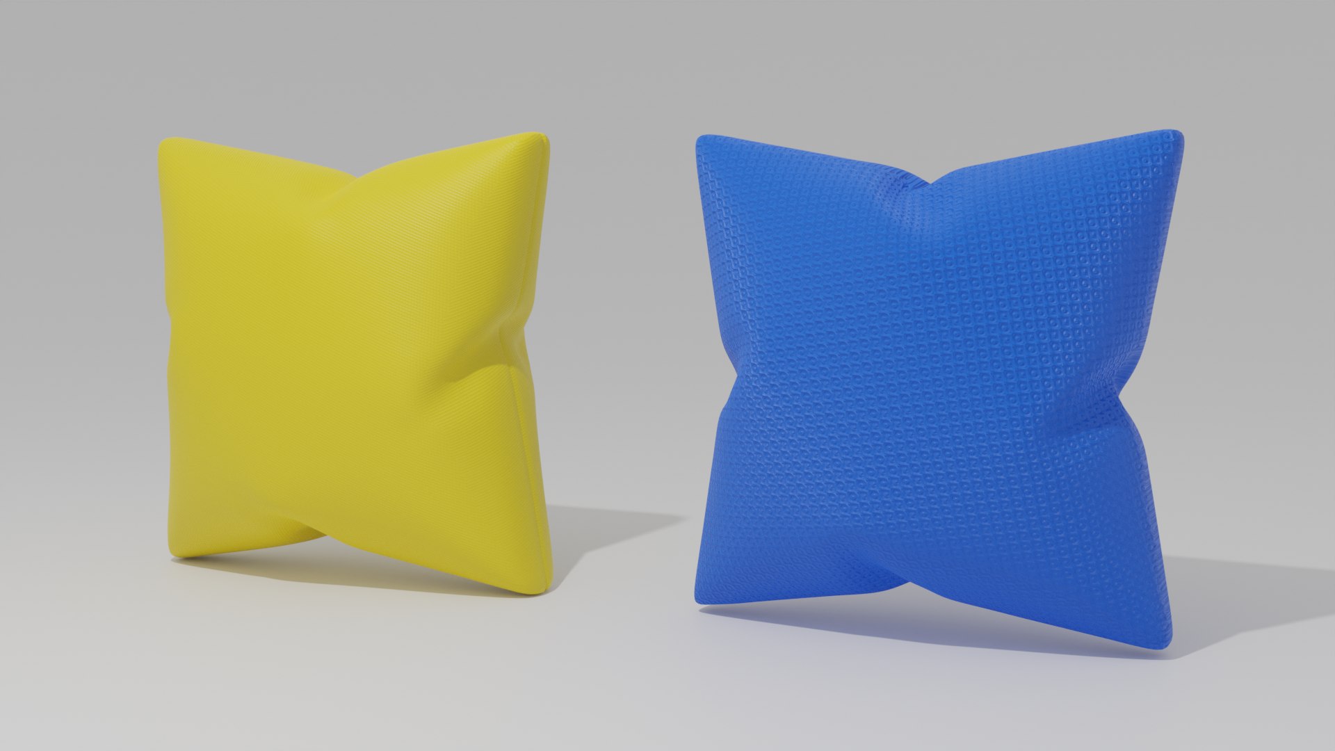 3D 2 Pillows - TurboSquid 2178597
