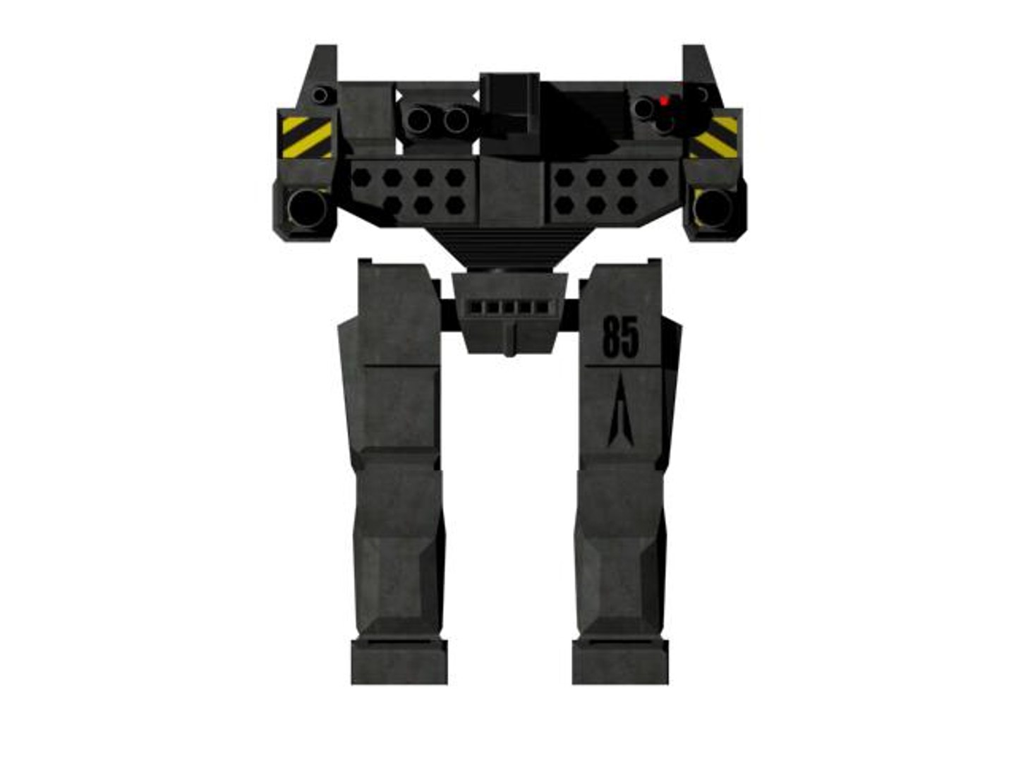 Free Mechwarrior Mech 3d Model