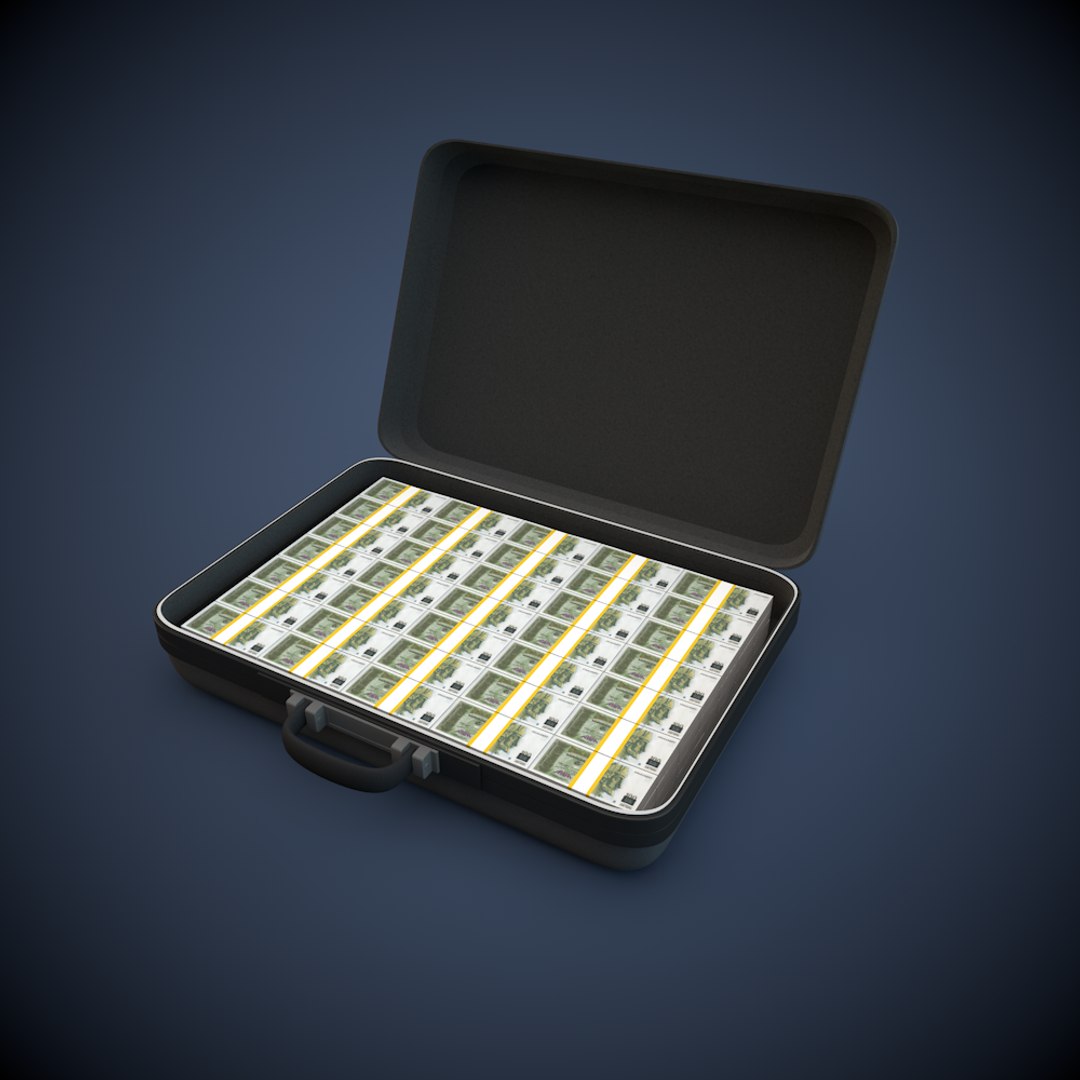 Case Money 3d Model