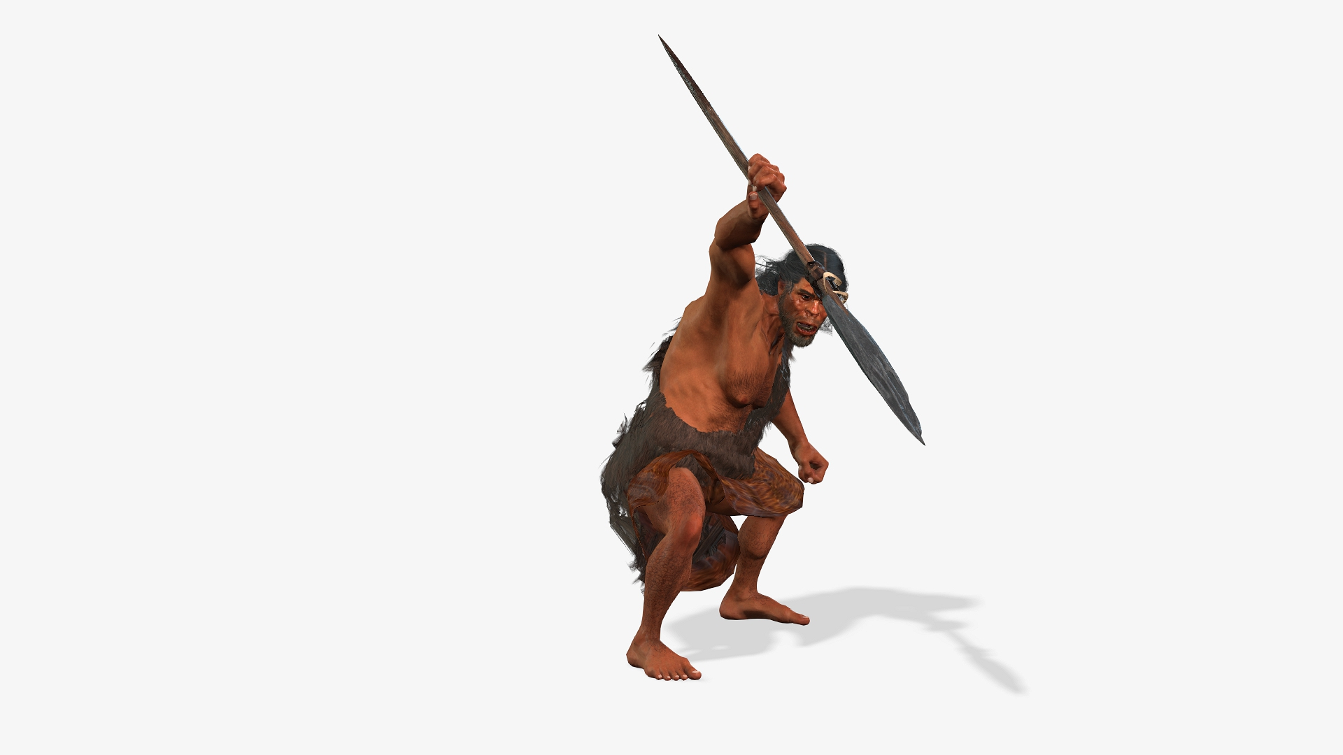 Cave Man Model - TurboSquid 2078622