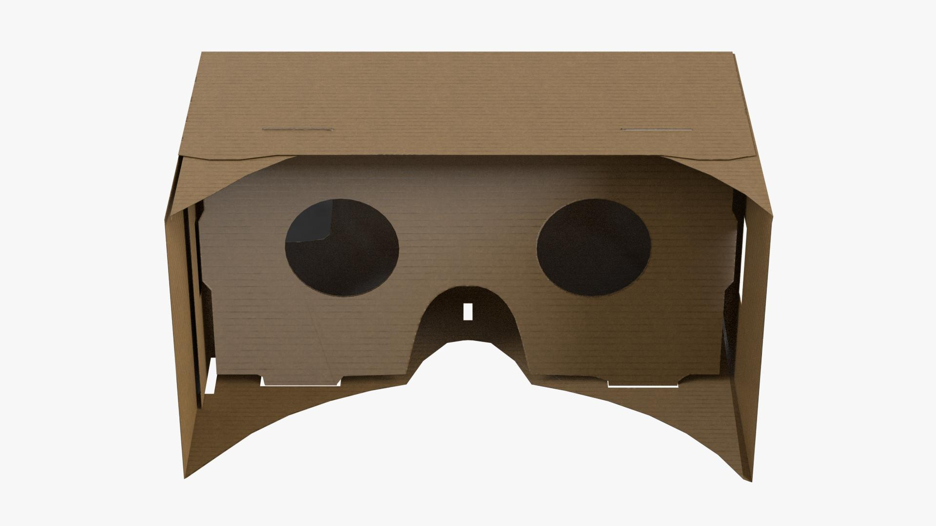 3D Model Cardboard Vr Ar Headset - TurboSquid 1955081