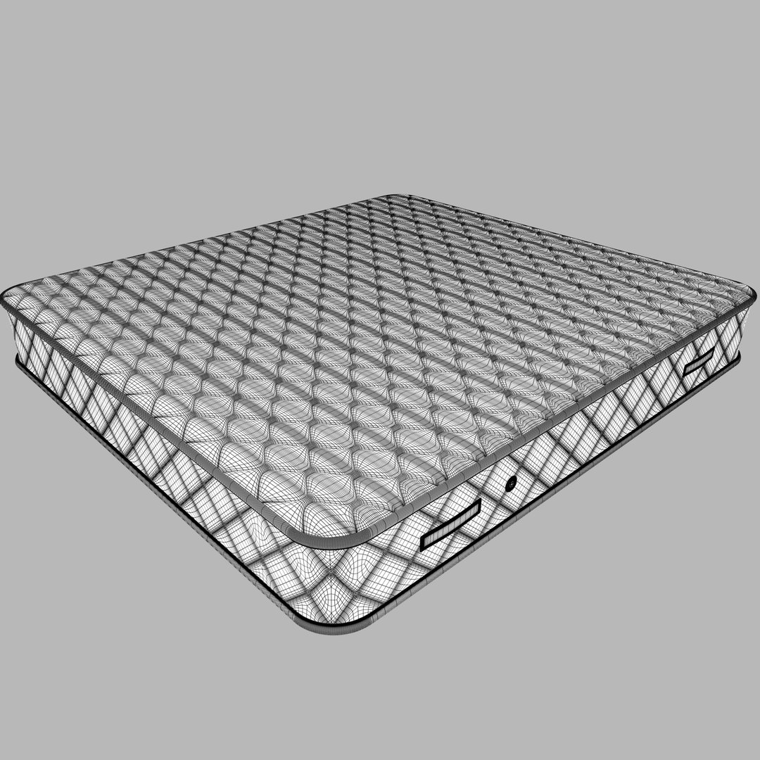 3D Floral Mattress - TurboSquid 2149336