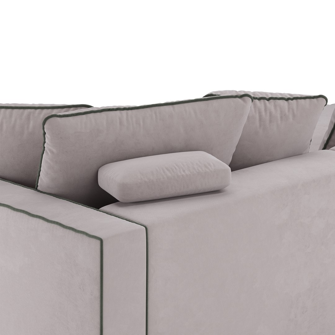 Flexform Armand Sofa 3D Model - TurboSquid 1473370
