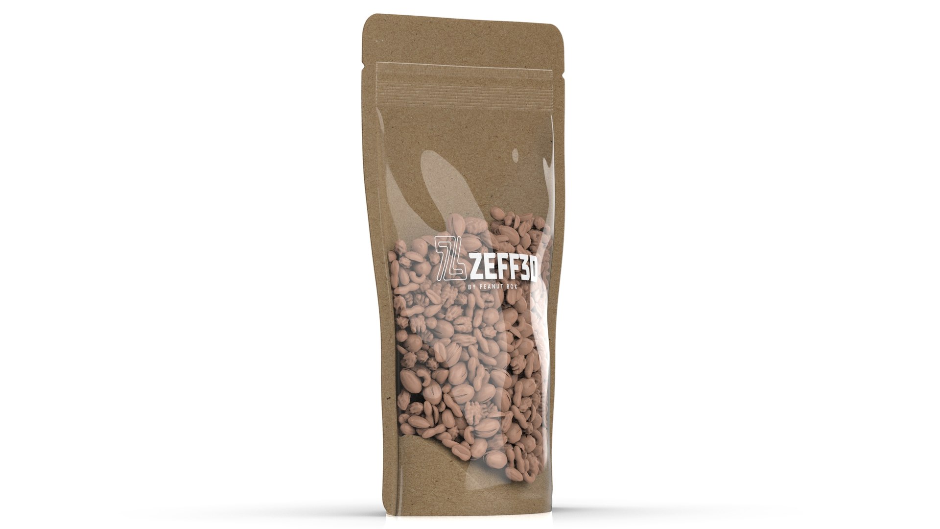 Peanut Packaging Bag 3D Model - TurboSquid 2078708