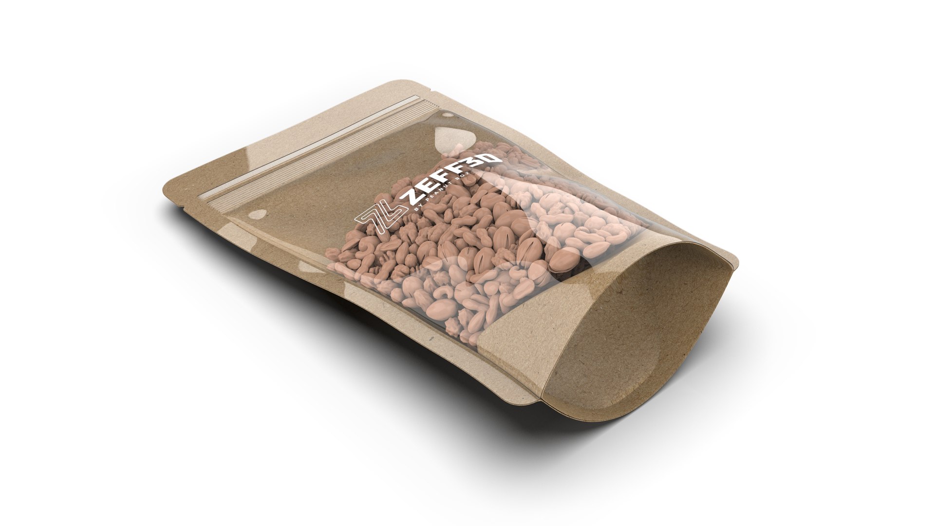 Peanut Packaging Bag 3D Model - TurboSquid 2078708