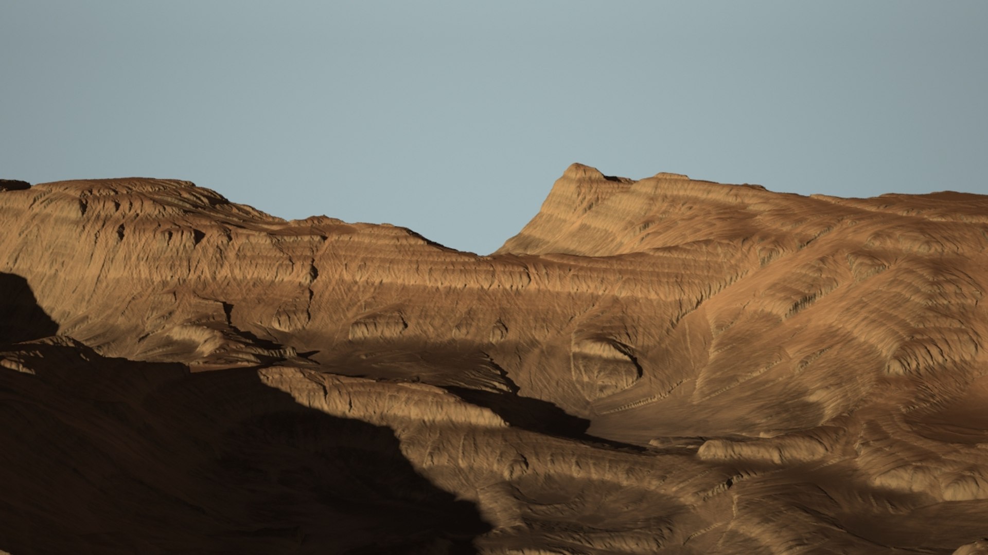 3d Desert Canyon Model