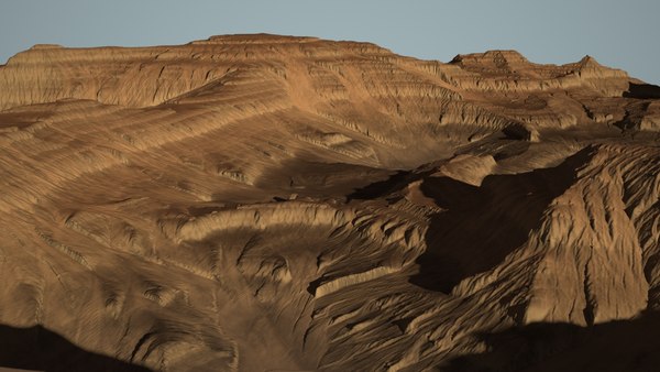 3d desert canyon model