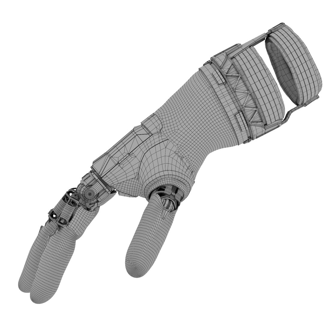 3D Model Mechanical Arm - TurboSquid 2074537