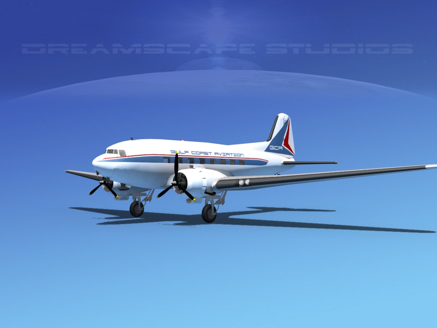 Dxf Dc-3 Douglas