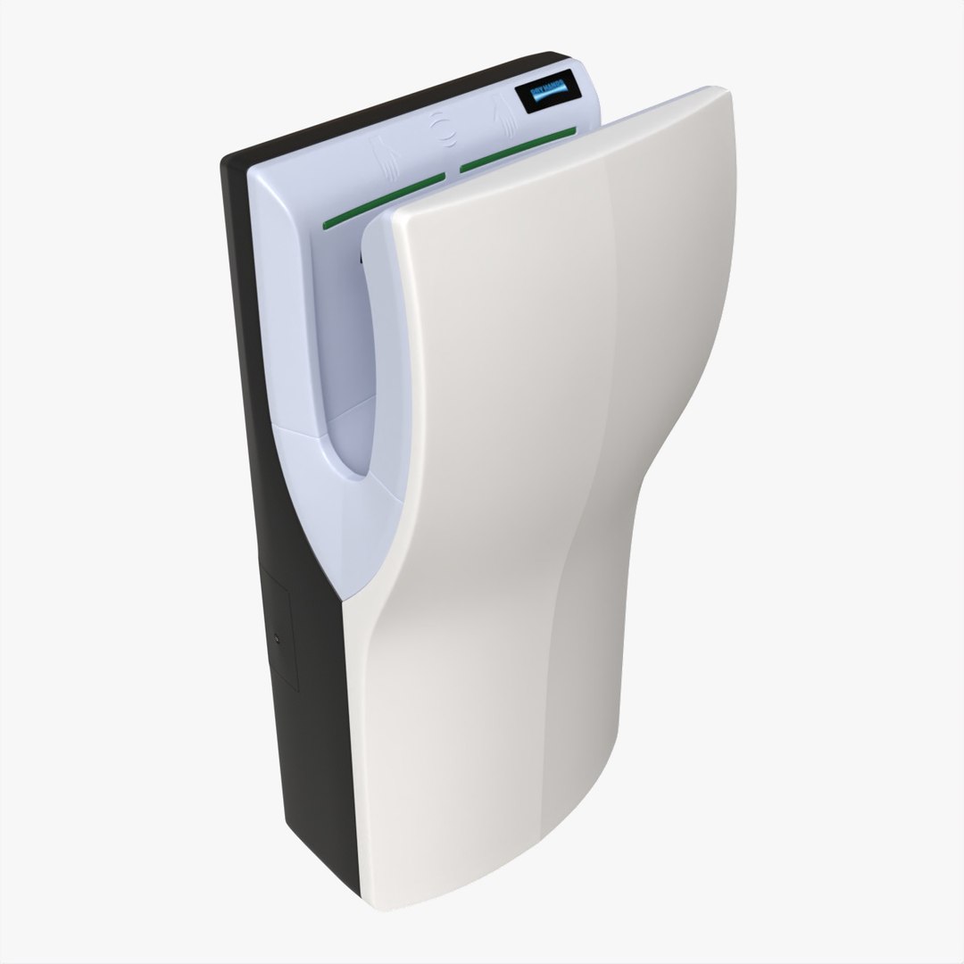 High Speed Airflow Hand Dryer model - TurboSquid 2123603