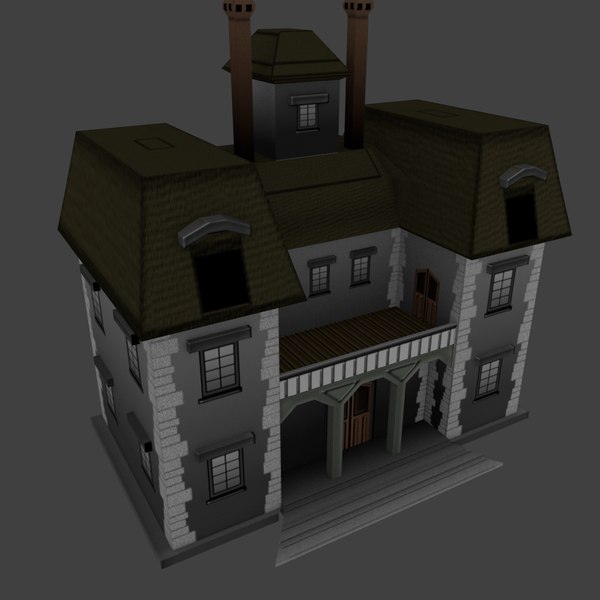 Mansion Blender Models for Download | TurboSquid