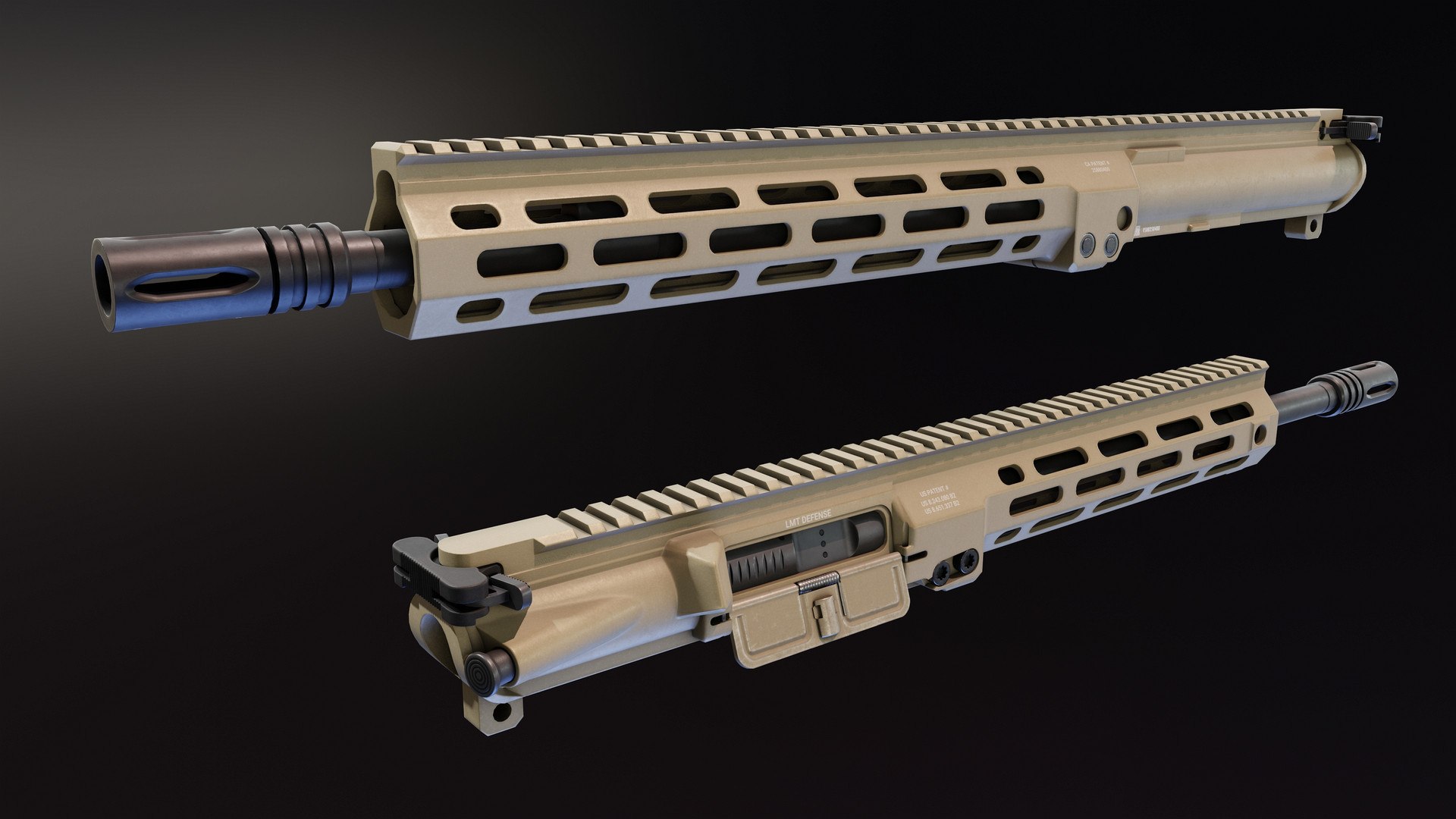 3D Specwar Upper Receiver - TurboSquid 2209878