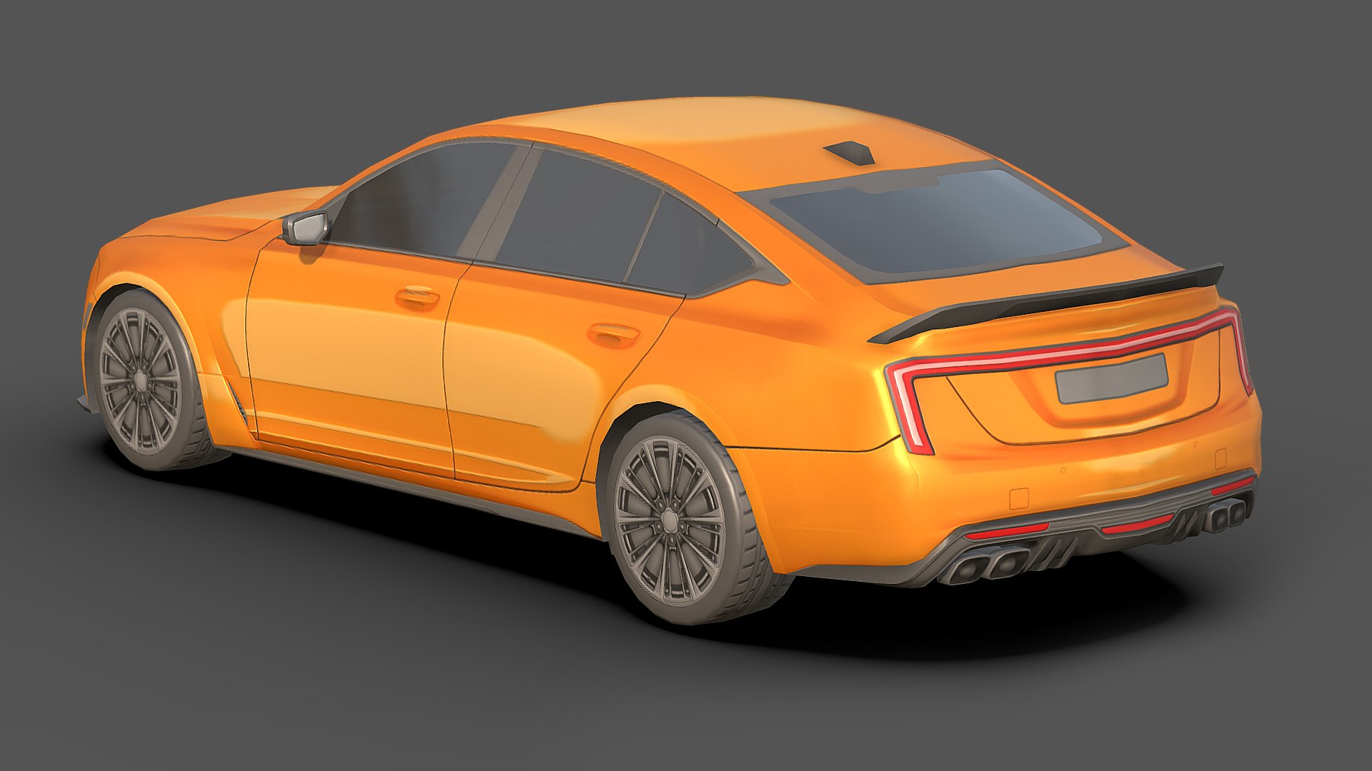 3D Sedan Low Poly Cars Pack - TurboSquid 2468708