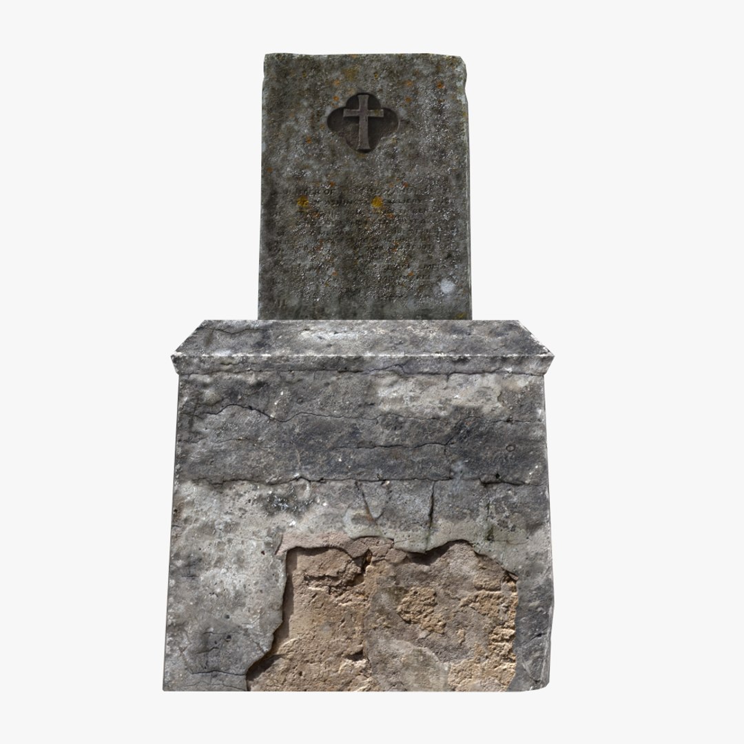 Tomb Monument 3D Model - TurboSquid 1149456