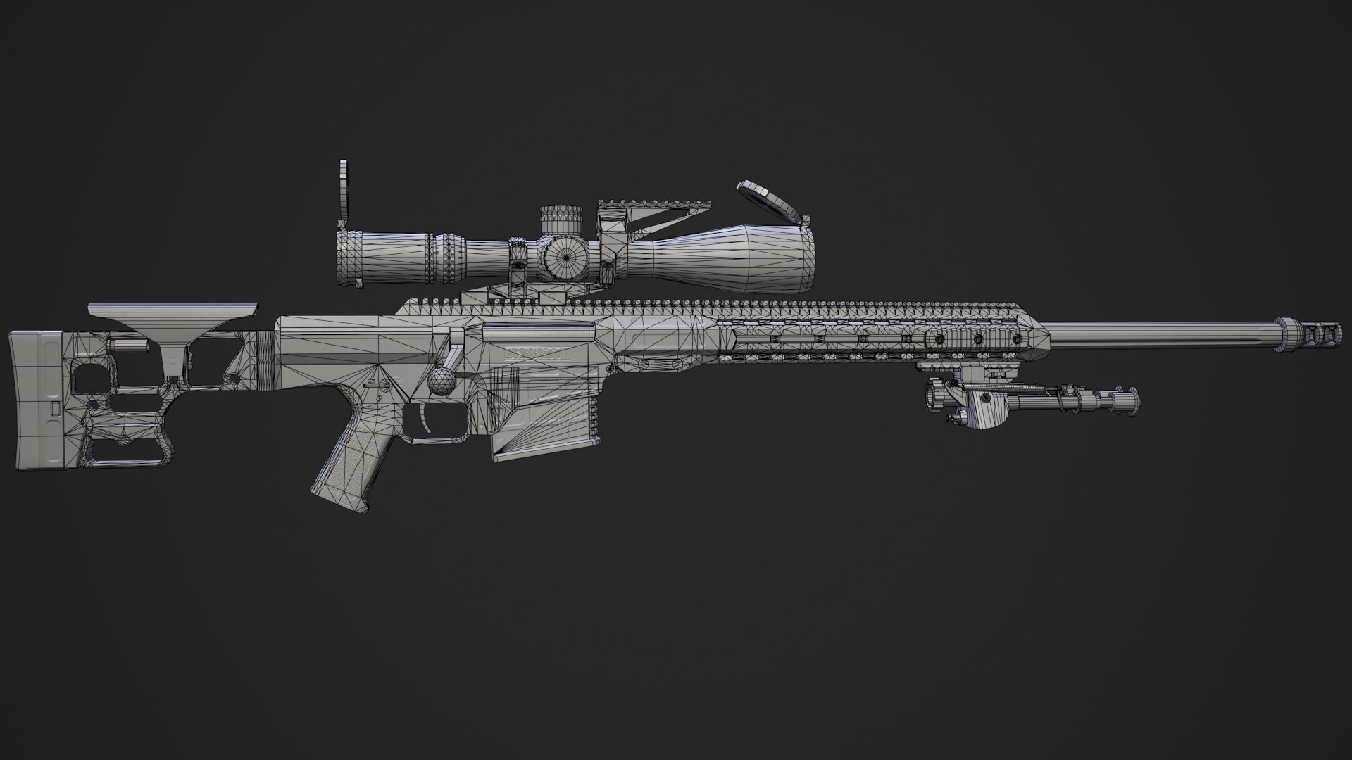 Barrett MK22 3D - TurboSquid 2048292