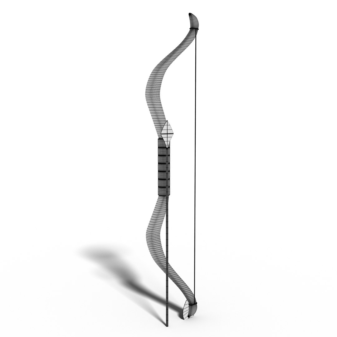 3D Model Bow Arrow - TurboSquid 2059608