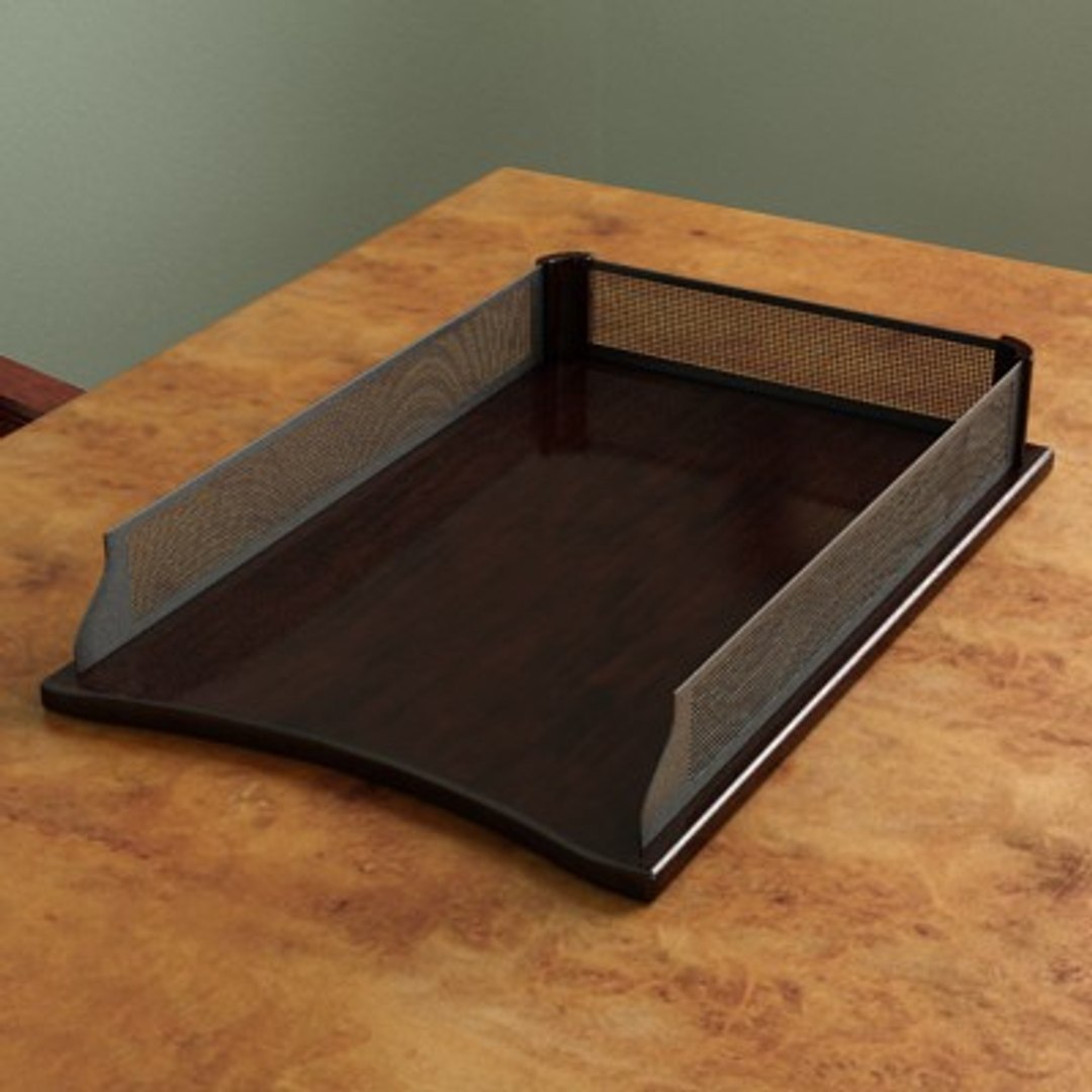 3d Paper - Letter Tray