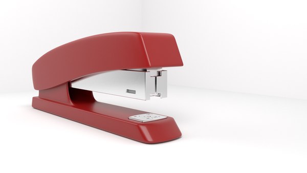 3d model stapler staples