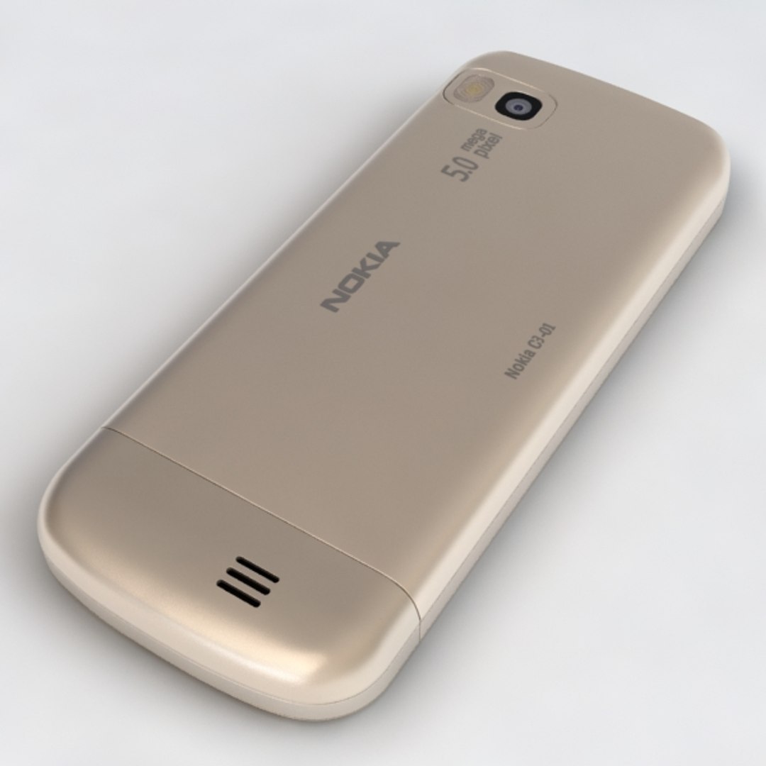 3d Model Nokia -01 Touch Type