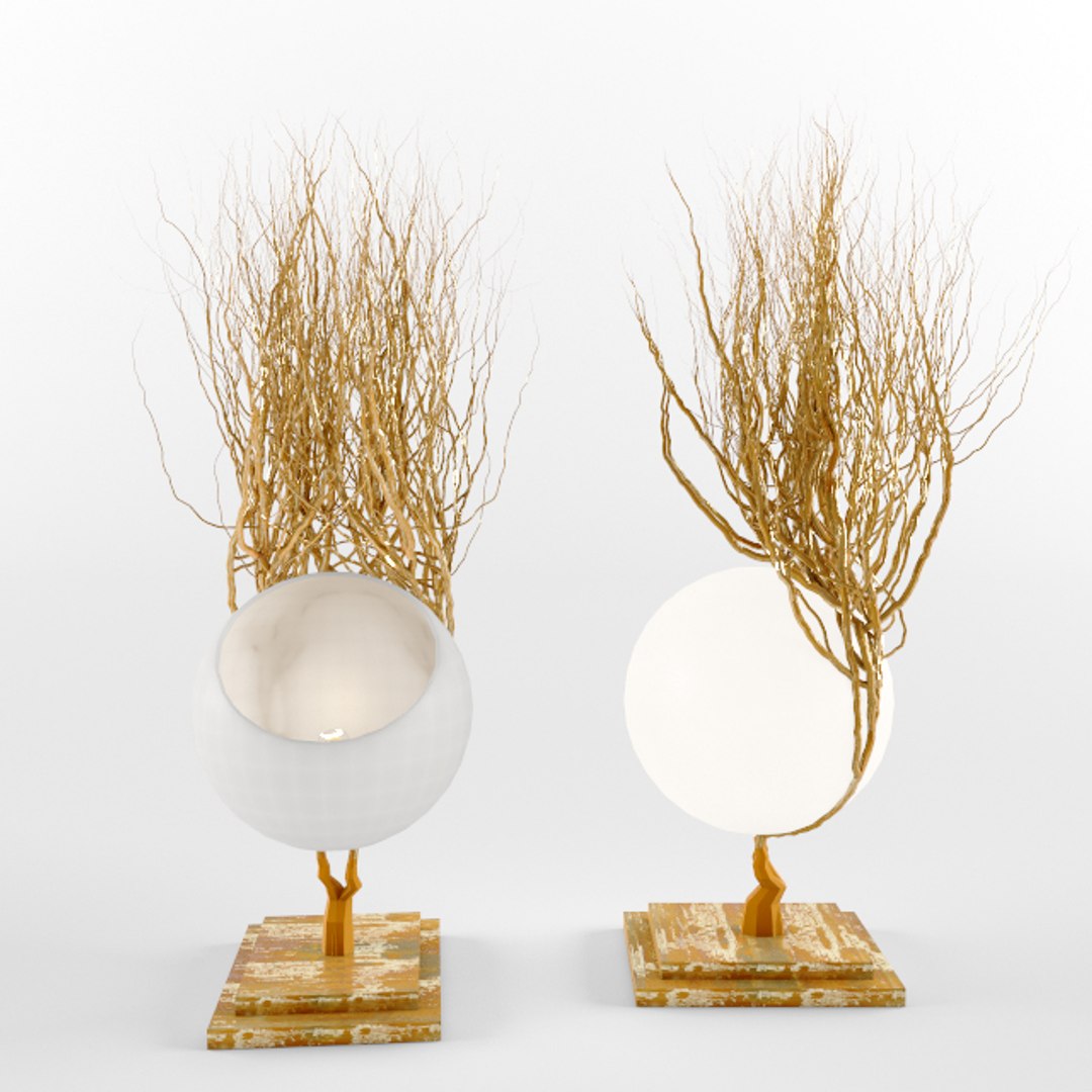 Free Tree Lamp 3d Model