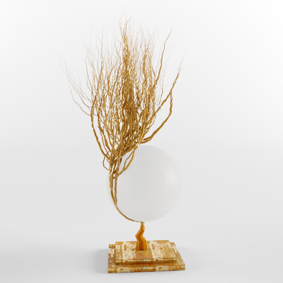 Free Tree Lamp 3d Model