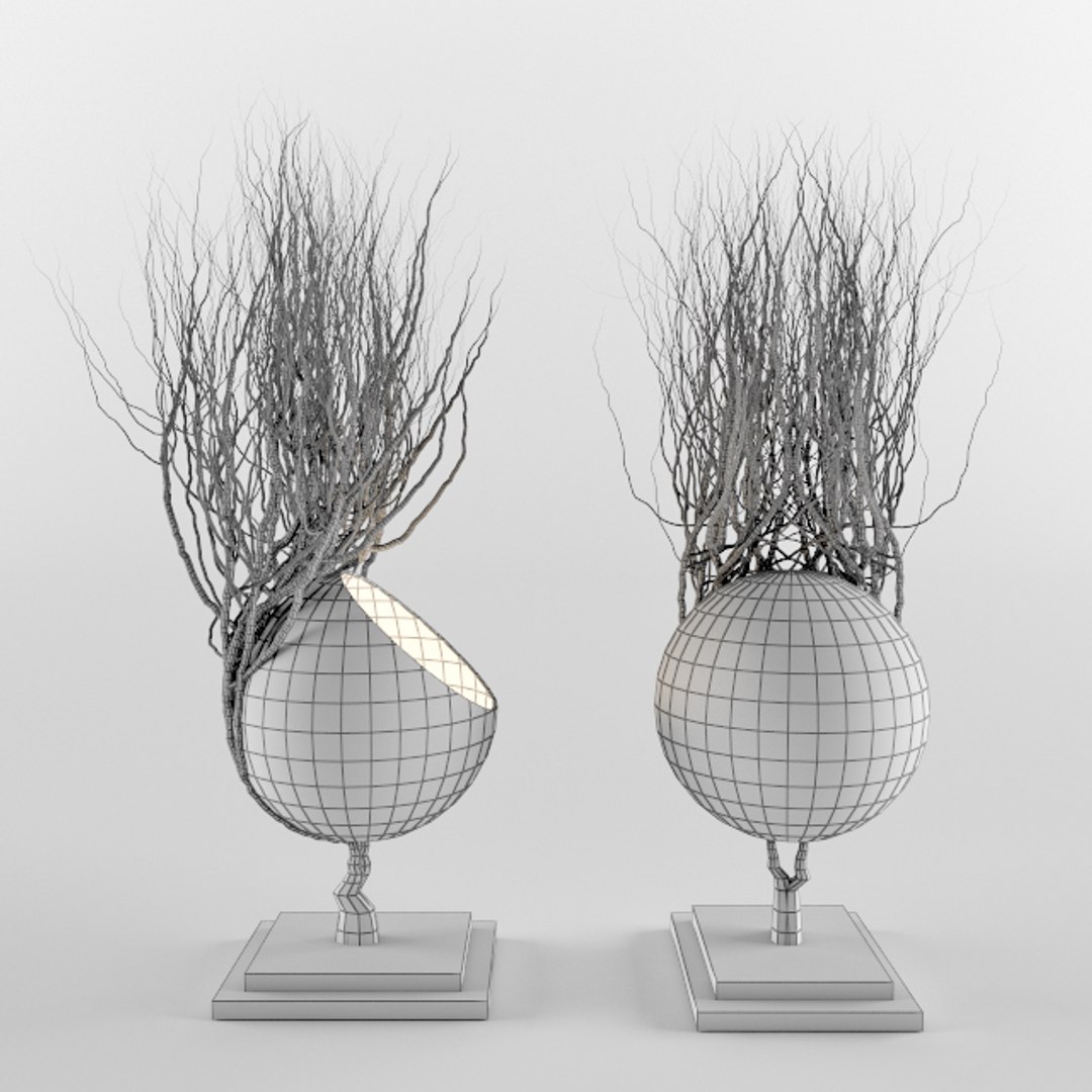 Free Tree Lamp 3d Model