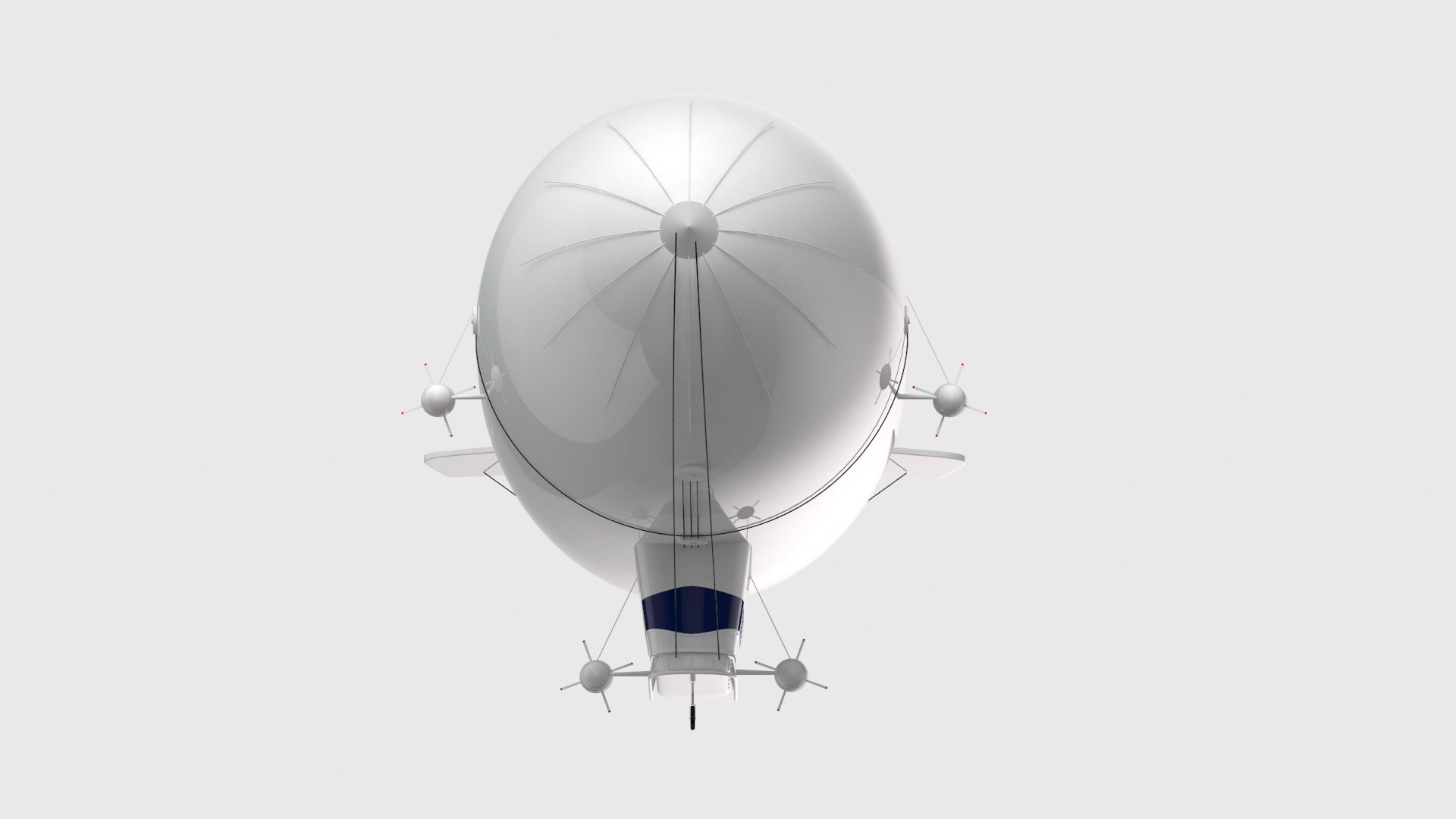 Blimp 3D Model - TurboSquid 2228252