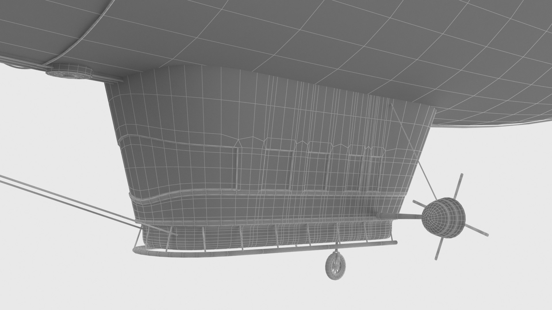 Blimp 3D Model - TurboSquid 2228252