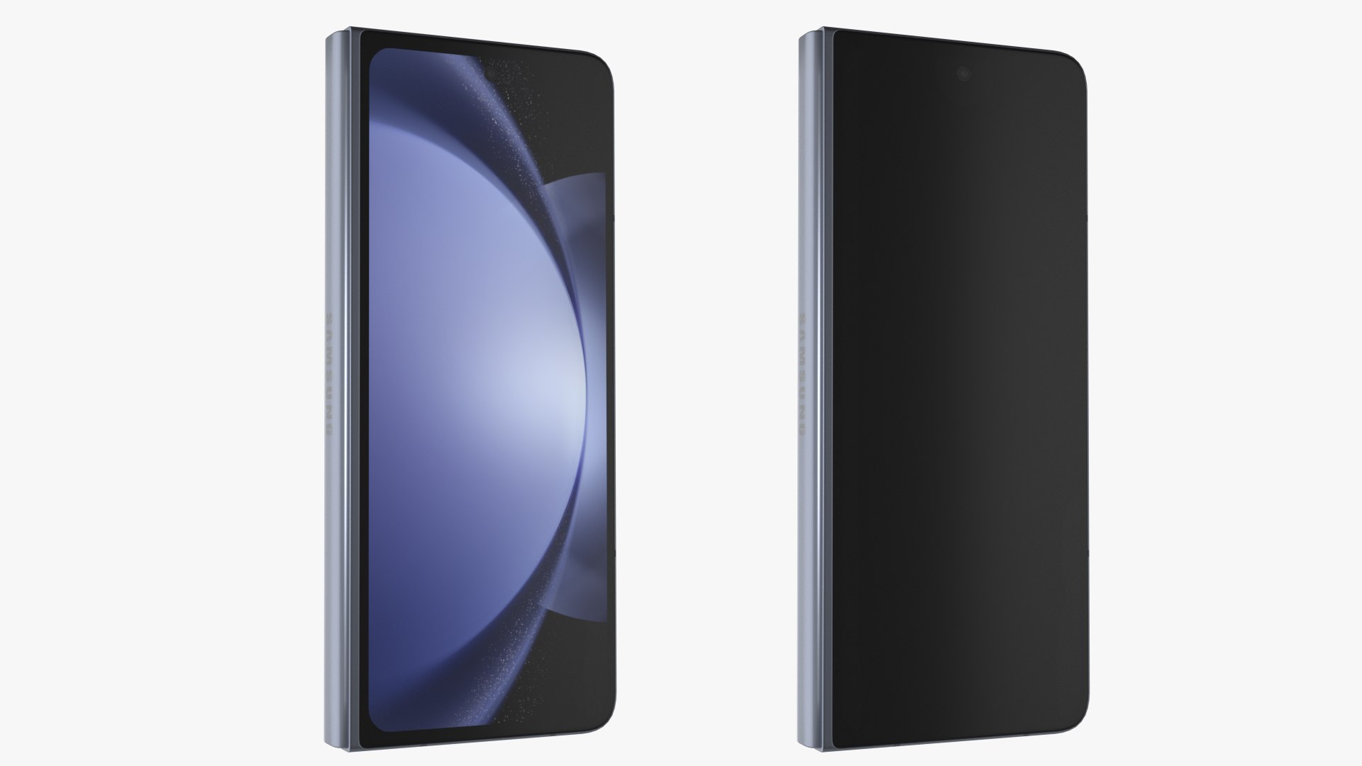 3D Galaxy Z Fold 5 Icy Blue - TurboSquid 2230480