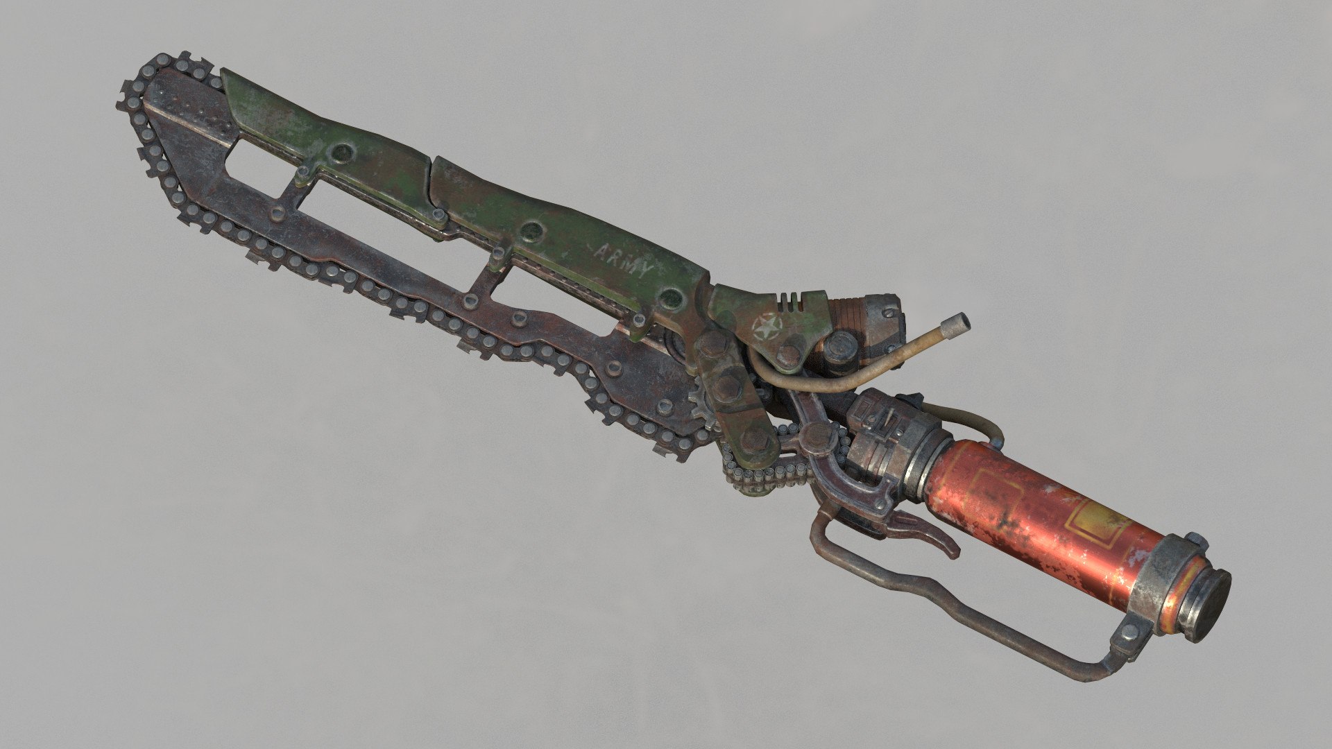 Ripper Fallout 3d Model