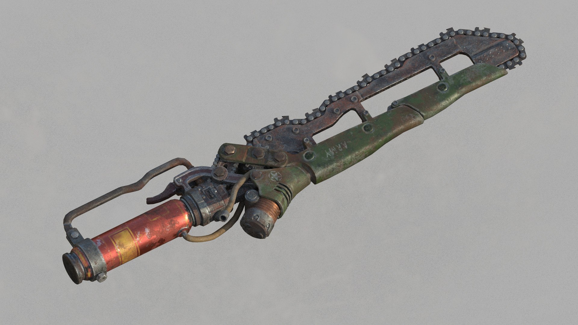 Ripper Fallout 3d Model