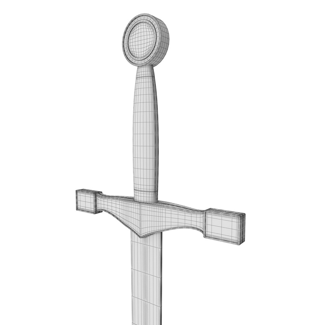 3d Model Sword Excalibur